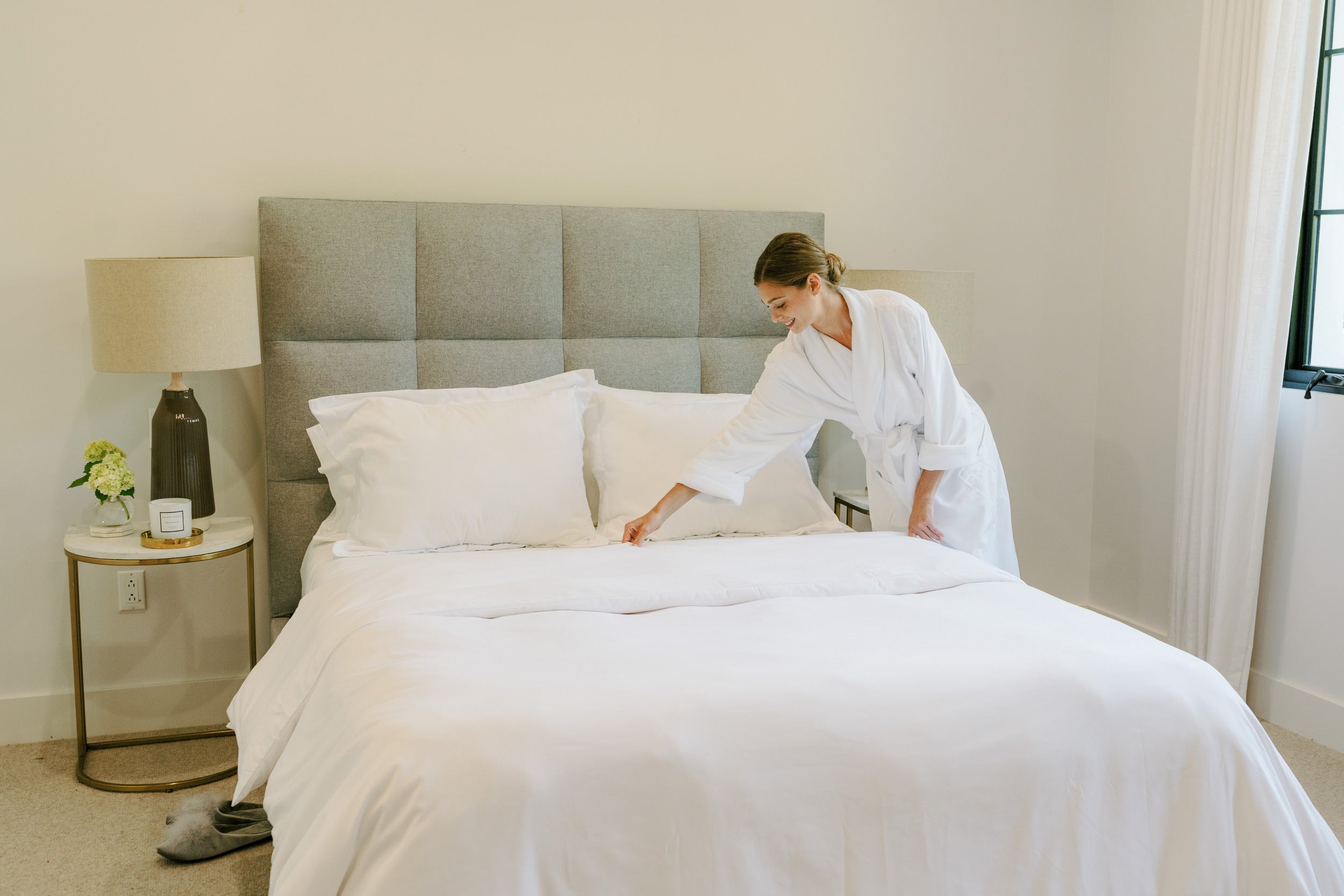 How to Make Your Bedroom Feel Like a Luxury Hotel – Jennifer Adams® Home